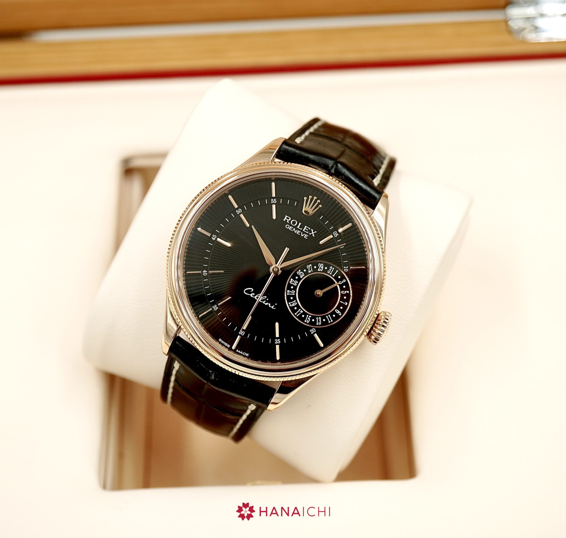 10 mẫu đồng hồ Rolex dây da đốn tim mọi tín đồ hàng hiệu